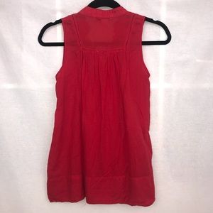 Zara | Tops | Zara Red Top | Poshmark